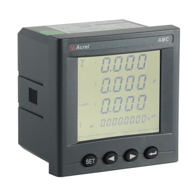 China Acrel 300286.SZ AMC96-E4/KC LCD display 3 phase 2-31st harmonic energy meter with rs485 4DI/2DO for sale