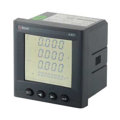 China Acrel 300286.SZ AMC96-E4/KC LCD display three phase multifunctional kwh rs485 4DI/2DO  energy meter for sale