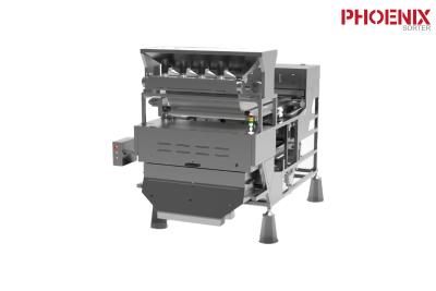 China Photoelectric Nuts Sorting Machine 256 Air Nozzles Nut Sorter for sale
