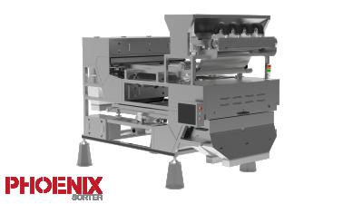 China Belt Type AI Sorter Cashew Grading Machine 256 Nozzles Slow Speed for sale