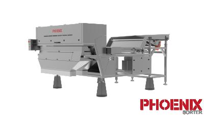 China PW Shrimp Sorting Machine 300mm-1800mm Width Belt Type Color Sorter for sale