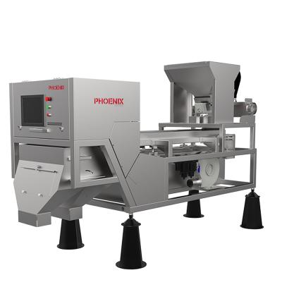China High-value AI Optical Sorter Designed For Pistachios. Uses Proprietary Deep Learning And RGB Cameras To Remove Visible Defects Such As Color, Shape, And Foreign Materials. for sale