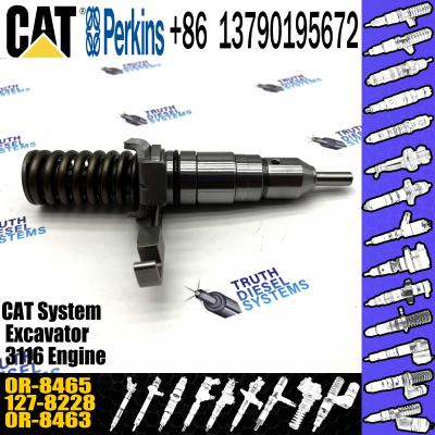 Cina iniettore comune 127-8228 della ferrovia 1278228 0R-8465 per il motore 3116 3406B di Caterpillar in vendita