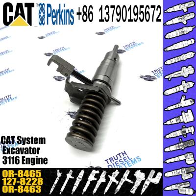 Cina iniettore comune 127-8228 della ferrovia 1278228 0R-8465 per il motore 3116 3406B di Caterpillar in vendita