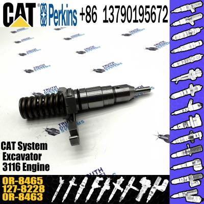 Cina iniettore comune 127-8228 della ferrovia 1278228 0R-8465 per il motore 3116 3406B di Caterpillar in vendita