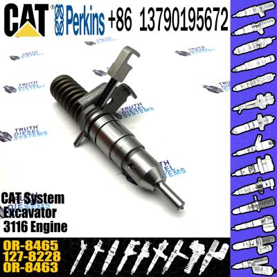 Cina iniettore comune 127-8228 della ferrovia 1278228 0R-8465 per il motore 3116 3406B di Caterpillar in vendita