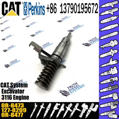 Cina Un iniettore diesel 0R-8473 di 3116 di combustibile componenti del motore 0R8473 dell'iniettore 127-8213 per l'escavatore di E200B E320B in vendita