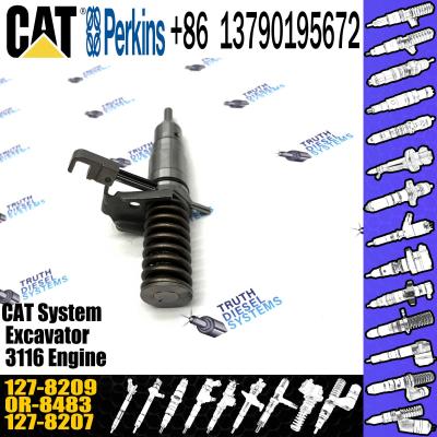 Cina iniettore di combustibile diesel 127 iniettore di combustibile di 8209 ugelli 127-8209 per il motore diesel 3114/3116/3126 in vendita