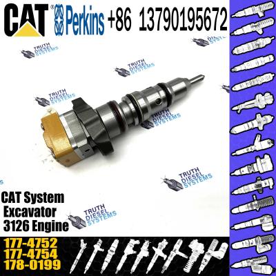 China Diesel engine parts E325C excavator injector CAT 3126 engine fuel injector 1774752 177-4752 for sale