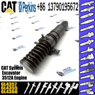 China Diesel engine parts fuel injector 6L4357 6L4355 6L4360 CAT injector engine injector for sale