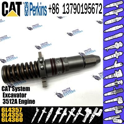 China Diesel engine parts fuel injector 6L4357 6L4355 6L4360 CAT injector engine injector for sale