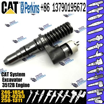 Cina Iniettore comune diesel 2461854 della ferrovia dell'assemblea di ugello 246 1854 246-1854 per il motore di C10 C12 in vendita