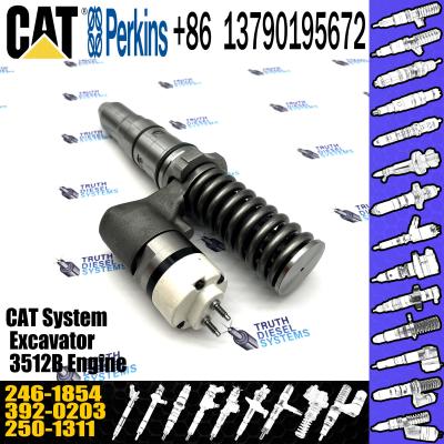 Cina Iniettore comune diesel 2461854 della ferrovia dell'assemblea di ugello 246 1854 246-1854 per il motore di C10 C12 in vendita