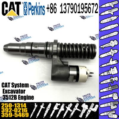 Chine CAT Diesel Fuel Injector 250-1314 2501314 10R-1290 10R1290 pour Caterpillar 3508B 3512B 3516B à vendre