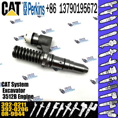 Chine injecteur 392-0211 pour l'injection diesel 392-0211 de bec d'injecteur de pompe de camion pour le rail commun de chenille avec le solénoïde à vendre