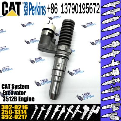 Cina iniettore di combustibile comune della ferrovia 392-0216 per l'iniettore 3512B/3512C/3516C 3920216 del motore del gatto in vendita