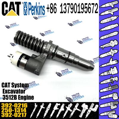 Cina iniettore di combustibile comune della ferrovia 392-0216 per l'iniettore 3512B/3512C/3516C 3920216 del motore del gatto in vendita