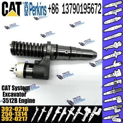 Cina iniettore di combustibile comune della ferrovia 392-0216 per l'iniettore 3512B/3512C/3516C 3920216 del motore del gatto in vendita
