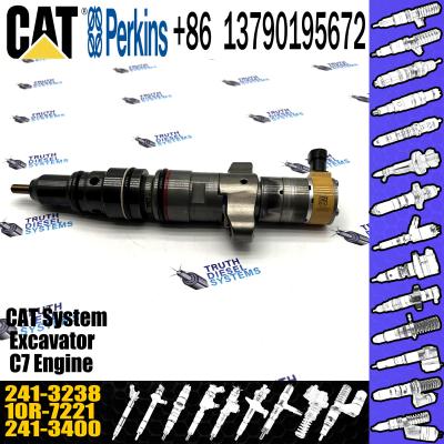 Cina ugello 241-3238 dell'iniettore di combustibile diesel dell'iniettore 241-3238 del macchinario di costruzione per la ferrovia comune del trattore a cingoli in vendita