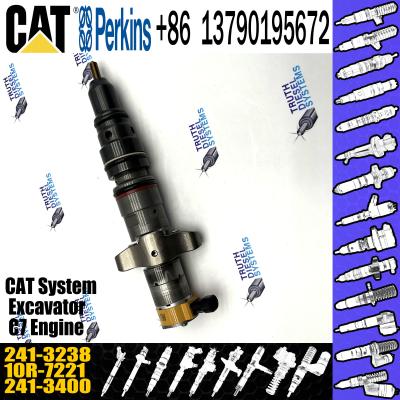 Cina ugello 241-3238 dell'iniettore di combustibile diesel dell'iniettore 241-3238 del macchinario di costruzione per la ferrovia comune del trattore a cingoli in vendita