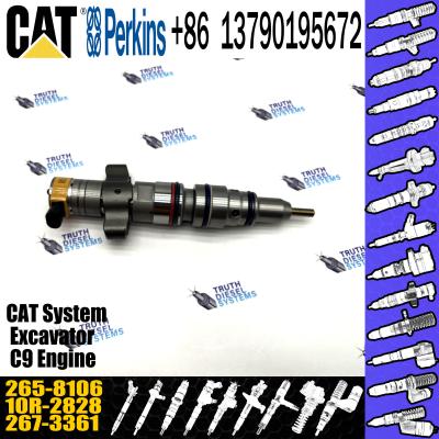 Chine Injecteur de l'excavatrice C9 de carburant de rail de terrain communal de l'injecteur 2658106 de bec d'injection de moteur diesel 265-8106 pour le moteur diesel à vendre