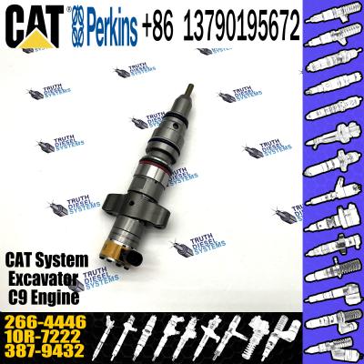 Chine Les machines de construction partie l'injecteur C9 diesel de rail commun de haute performance 266-4446 pour Cat Excavator Fuel Engine à vendre
