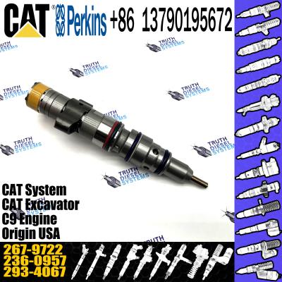 Chine Pulvérisateur commun 267-3361 267-9710 267-9717 267-9722 d'injecteur de gazole d'injecteur de rail pour le moteur de CAT C7 C9 à vendre