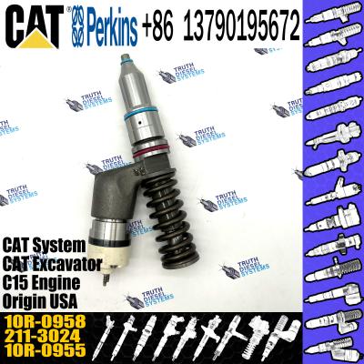 Chine Injecteur commun de rail de gazole 211-3024 10R-0958 10R-8502 pour le moteur diesel de CAT C15 C18 à vendre