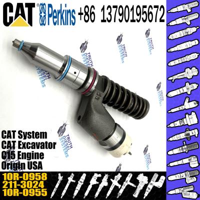 Cina Iniettore comune 211-3024 10R-0958 10R-8502 della ferrovia del combustibile diesel per il motore diesel del CAT C15 C18 in vendita
