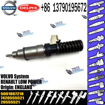 China New Diesel Engine Fuel injector 20555521 5001867218 7420555521 21028880 for VOL BEBE4D MD11 for sale
