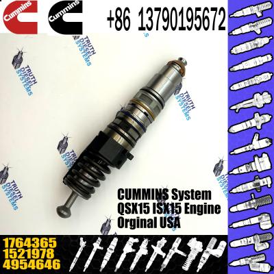 China Del motor diesel auténtico 1764365 inyector de combustible común del carril QSX15 1521978 570016 4954646 4076963 para Scania en venta