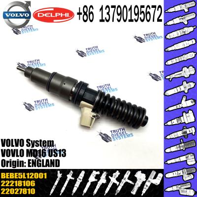 China Direct Sale Diesel Fuel Injector 22218106 22027810 BEBE5L12001 For VOVLO MD16 US13 for sale