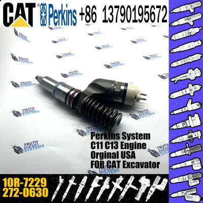 중국 고양이 엔진 - 산업적 C15 C18을 위한 272-0630 상등품 디젤 연료 커먼 레일 인젝터 272-0630 10R-7229 판매용