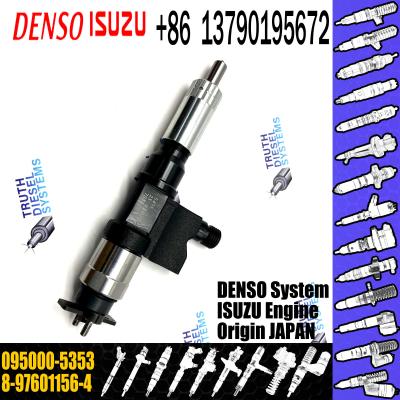 China COMMON RAIL FUEL INJECTOR 095000-5350, 095000-5351, 095000-5353, 8-97601156-4 FOR ISUZU 4HK1 ENGINE for sale