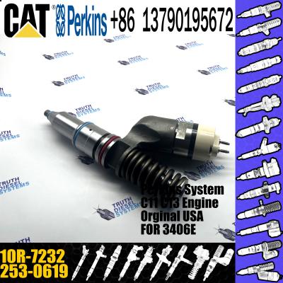 Cina Iniettore diesel 253-0619 10R-7232 239-4908 239-4908 del motore 3406E per la ferrovia comune di Caterpillar in vendita