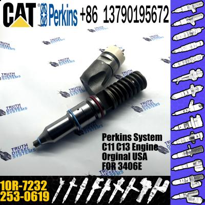 중국 애벌레 공통 레일을 위한 디젤 엔진 3406E 엔진 분사기 253-0619 10R-7232 239-4908 239-4908 판매용