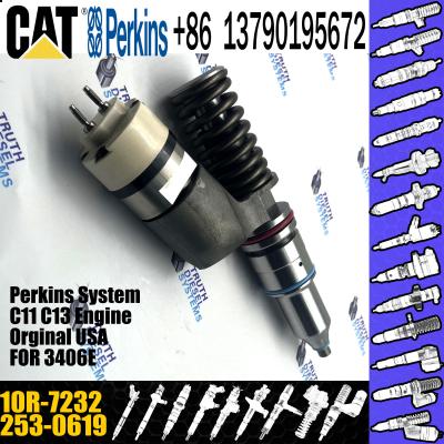 Cina Iniettore diesel 253-0619 10R-7232 239-4908 239-4908 del motore 3406E per la ferrovia comune di Caterpillar in vendita