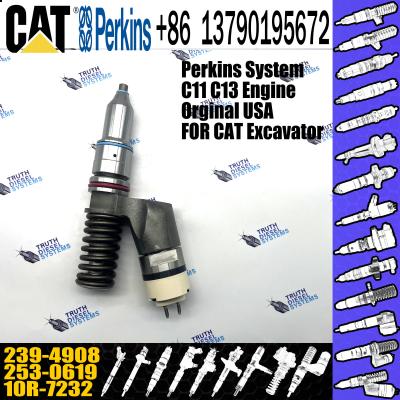 Cina Iniettore diesel 253-0619 10R-7232 239-4908 239-4908 del motore 3406E per la ferrovia comune di Caterpillar in vendita