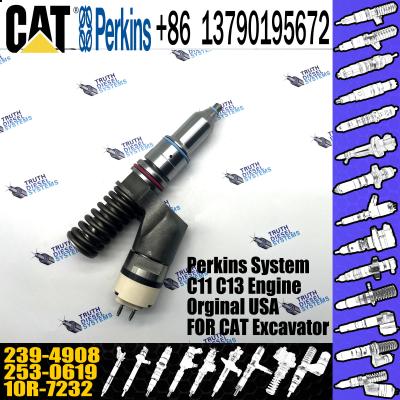 Cina Iniettore diesel 253-0619 10R-7232 239-4908 239-4908 del motore 3406E per la ferrovia comune di Caterpillar in vendita