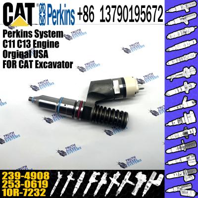 Cina Iniettore diesel 253-0619 10R-7232 239-4908 239-4908 del motore 3406E per la ferrovia comune di Caterpillar in vendita