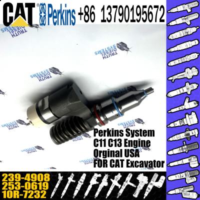 Cina Iniettore diesel 253-0619 10R-7232 239-4908 239-4908 del motore 3406E per la ferrovia comune di Caterpillar in vendita