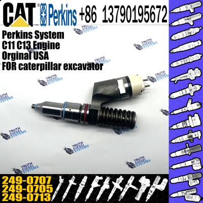 China C11 C13 Fuel Injector 249-0713 249-0705 249-0707 for cat caterpillar excavator backhoe compactor crawler loader dozer for sale