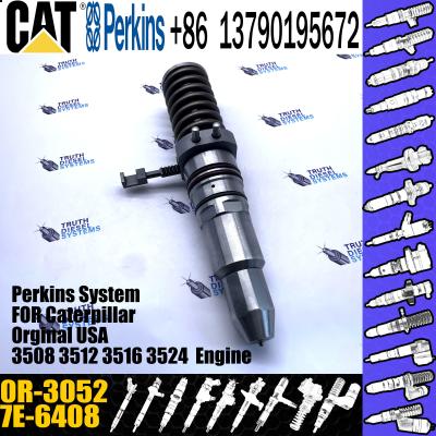 China 7E-6408 für Katze 3512 3516 3508 Dieselkraftstoffinjektor 0R-3052 der Maschinenbagger-Kraftstoffeinspritzdüse 7E-6408 zu verkaufen