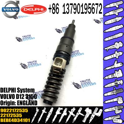 China 22172535 Diesel Fuel Injector For 9.5 MM BORE L209PBC E3.18 / VOL TRUCK D12 3150, 22172535 BEBE4D34101 9022172535 for sale