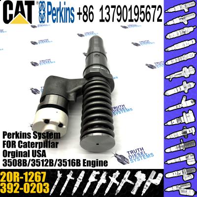 China Inyector común 392-0203 del carril del combustible caliente de la venta 3920203 20R-1267 para el motor 994D de Caterpillar en venta