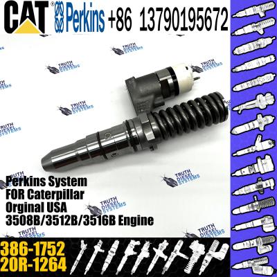 China Inyector de combustible diesel de los recambios 20r1264 144-5665 386-1752 250-1300 para el inyector del motor de la oruga 3508B 3512B 3516B en venta
