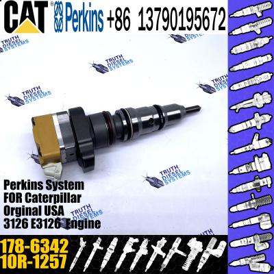 China Inyector de combustible diesel del inyector de combustible 128-6601 1286601 10R-0782 178-6342 para las piezas del motor del CAT 3126 E3223C 3126B en venta