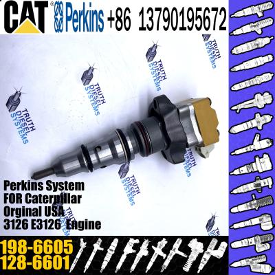 China Excavador Fuel Injector de JISION 128-6601 198-6605 para el excavador Engine 3126 3126B en venta