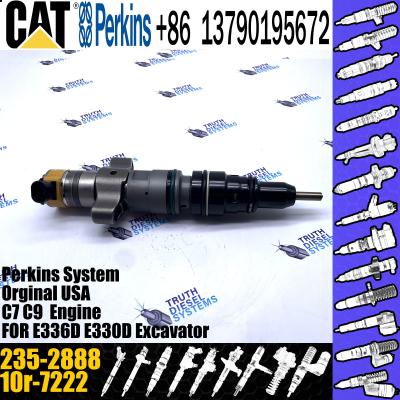 China Inyector de combustible 236-0962 235-2888 10R-7224 para CAT C9/C-9 330C E330C FM 330C L inyector común del carril en venta