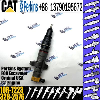 China Inyector de combustible diesel auténtico de EXCAVACIÓN para el motor 387-9432 de Caterpillar C9 328-2576 10R-7223 en venta